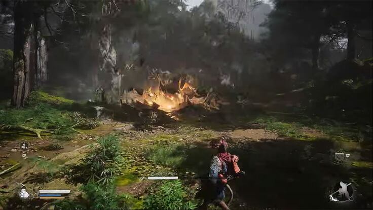 Wandering Wight, the optional boss in Chapter 1 of Black Myth Wukong ...