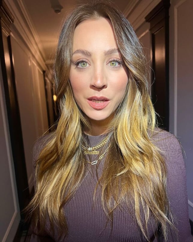 This is what Kaley Cuoco, the actress who played Penny in The Big Bang ...