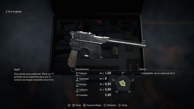 Cómo conseguir la pistola Red9 en Resident Evil 4 remake: ubicación y ...