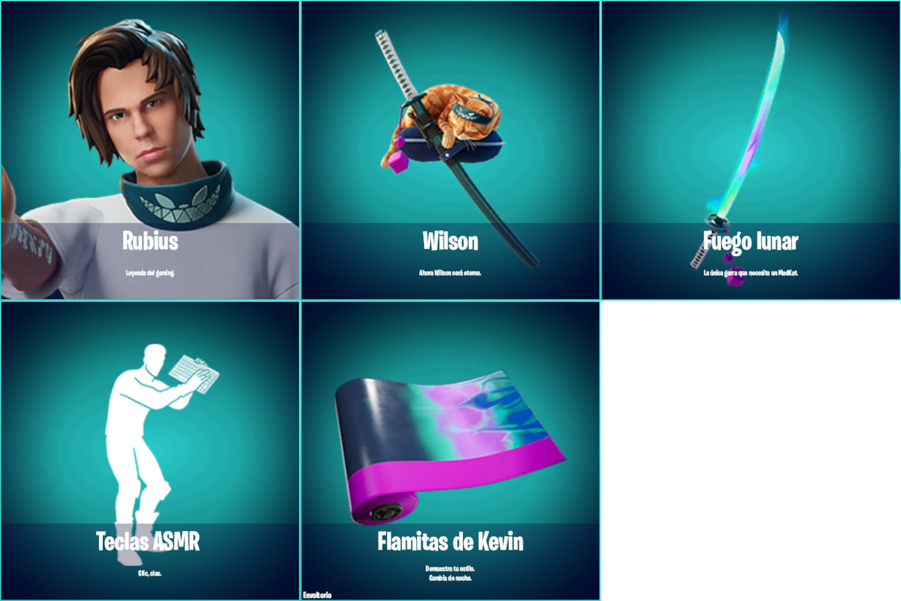 Rubius llega a Fortnite con su nueva skin: precio y todo lo que incluye ...