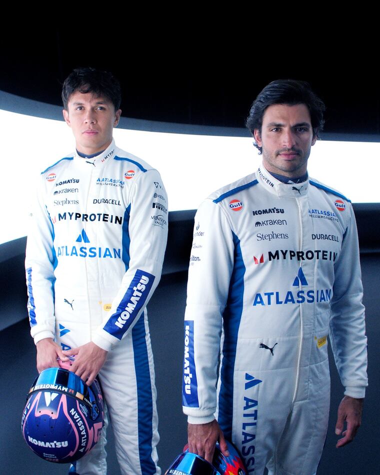 Williams FW47 | Carlos Sainz estrena el Williams de la esperanza - AS.com
