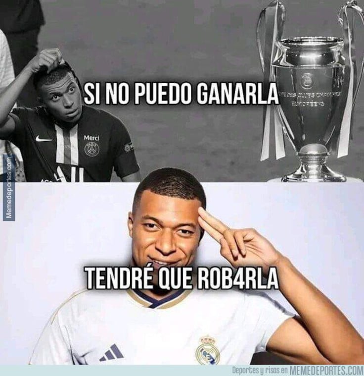 Los mejores memes de la presentación de Mbappé con el Real Madrid - AS.com