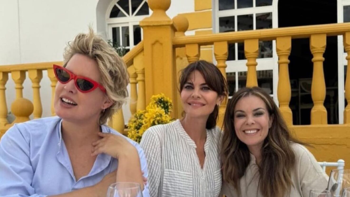 María José Campanario reaparece junto a los participantes de ... María José Campanario reaparece junto a los participantes de ...