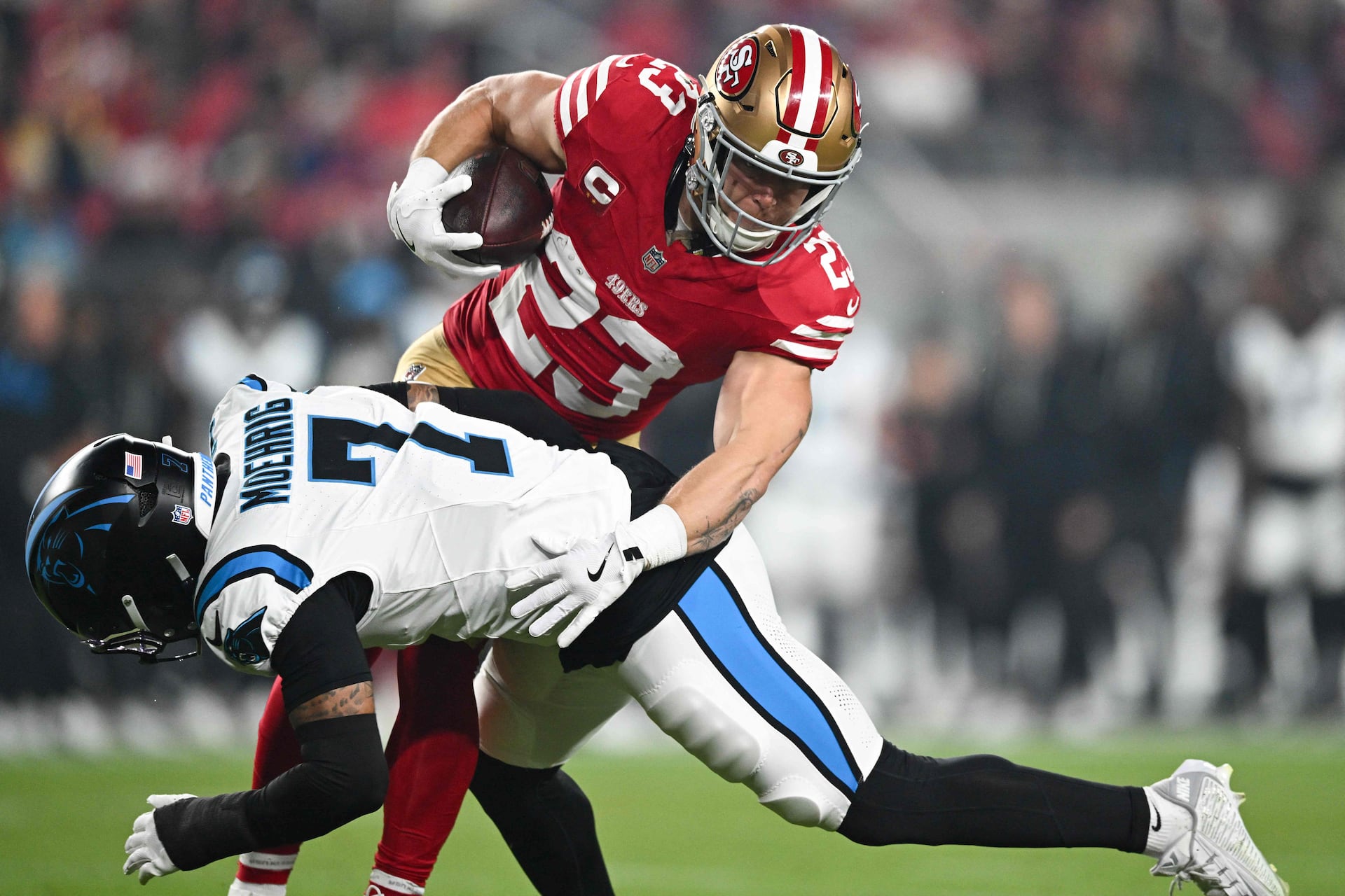 Will Christian McCaffrey play for the 49ers against the Titans in Week ...