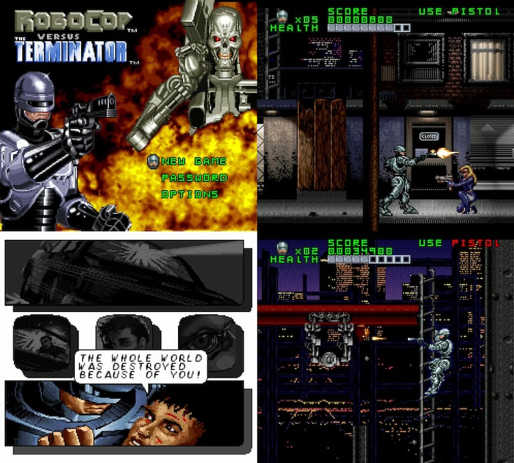 RoboCop vs. The Terminator: el juego que enfrentó a dos grandes iconos ...