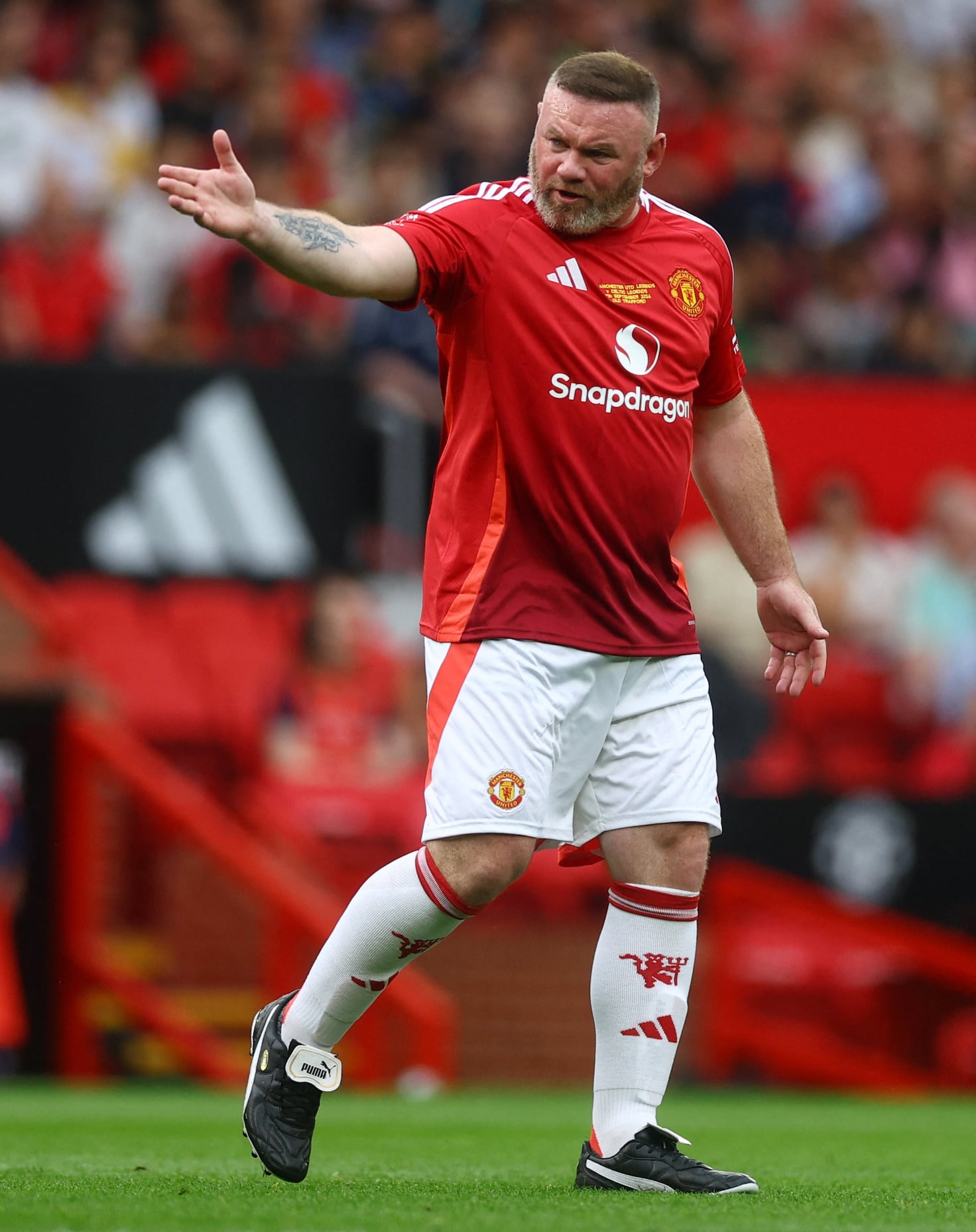 Wayne Rooney vuelve a Old Trafford: su aspecto físico, lo más comentado ...