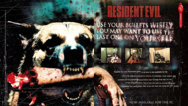 La publicidad original de Resident Evil era tan salvaje que hoy sería ...