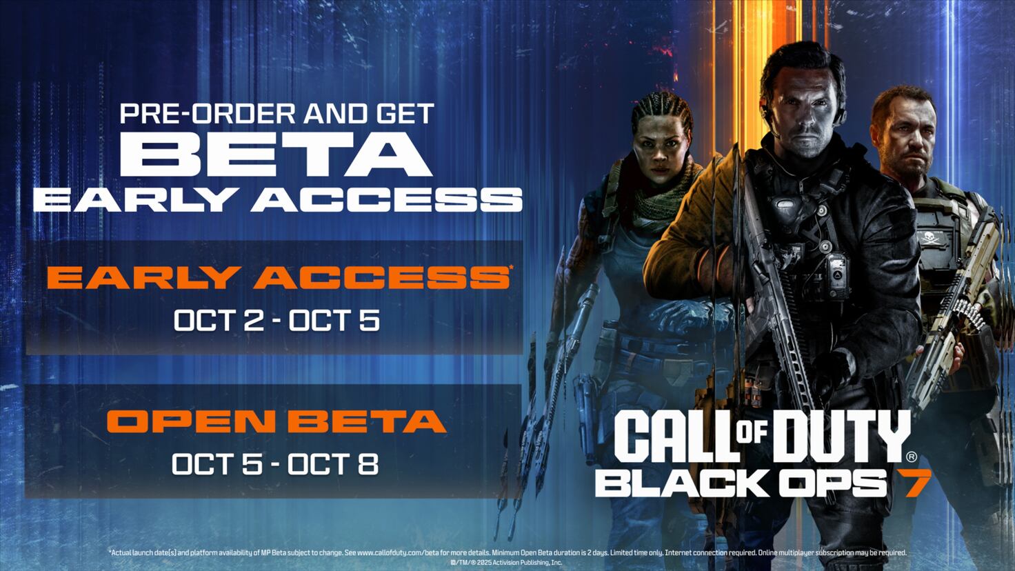 Beta multijugador de Call of Duty Black Ops 7: fechas, plataformas y cómo conseguir códigos para ...