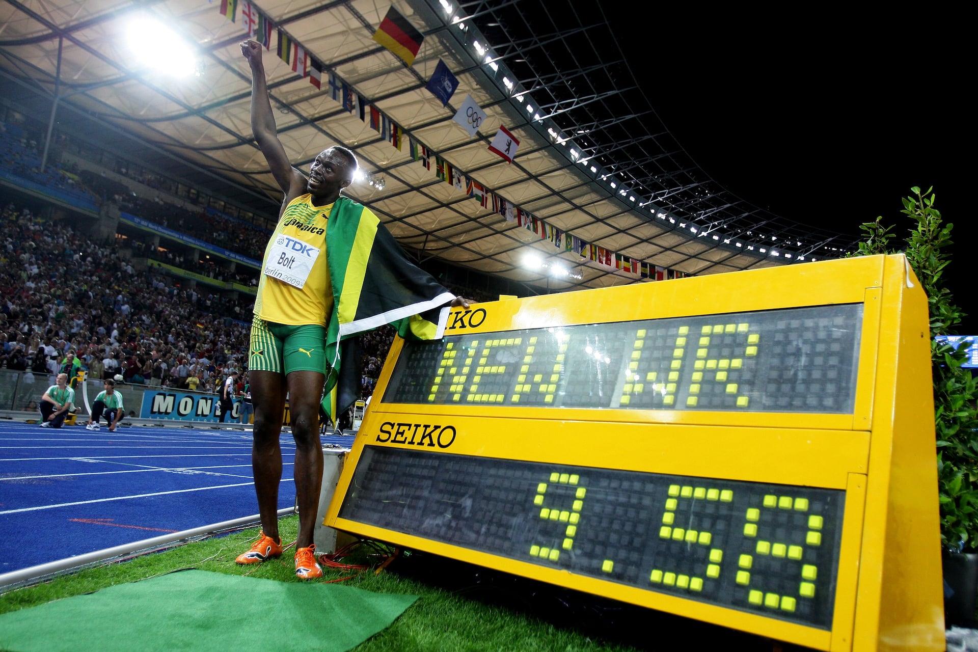 What are Usain Bolt’s records at Olympic track & field? 100m, 200m ...