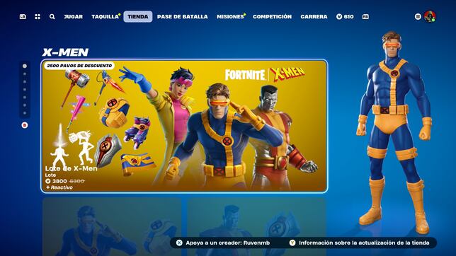 Cíclope, Júbilo y Coloso de los ‘X-Men’ de Marvel llegan como nuevas ...