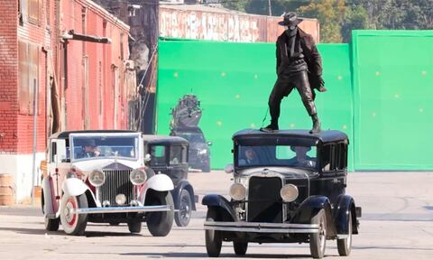 Primeras imágenes del traje de Spider-Man Noir de Nicolas Cage: más ...