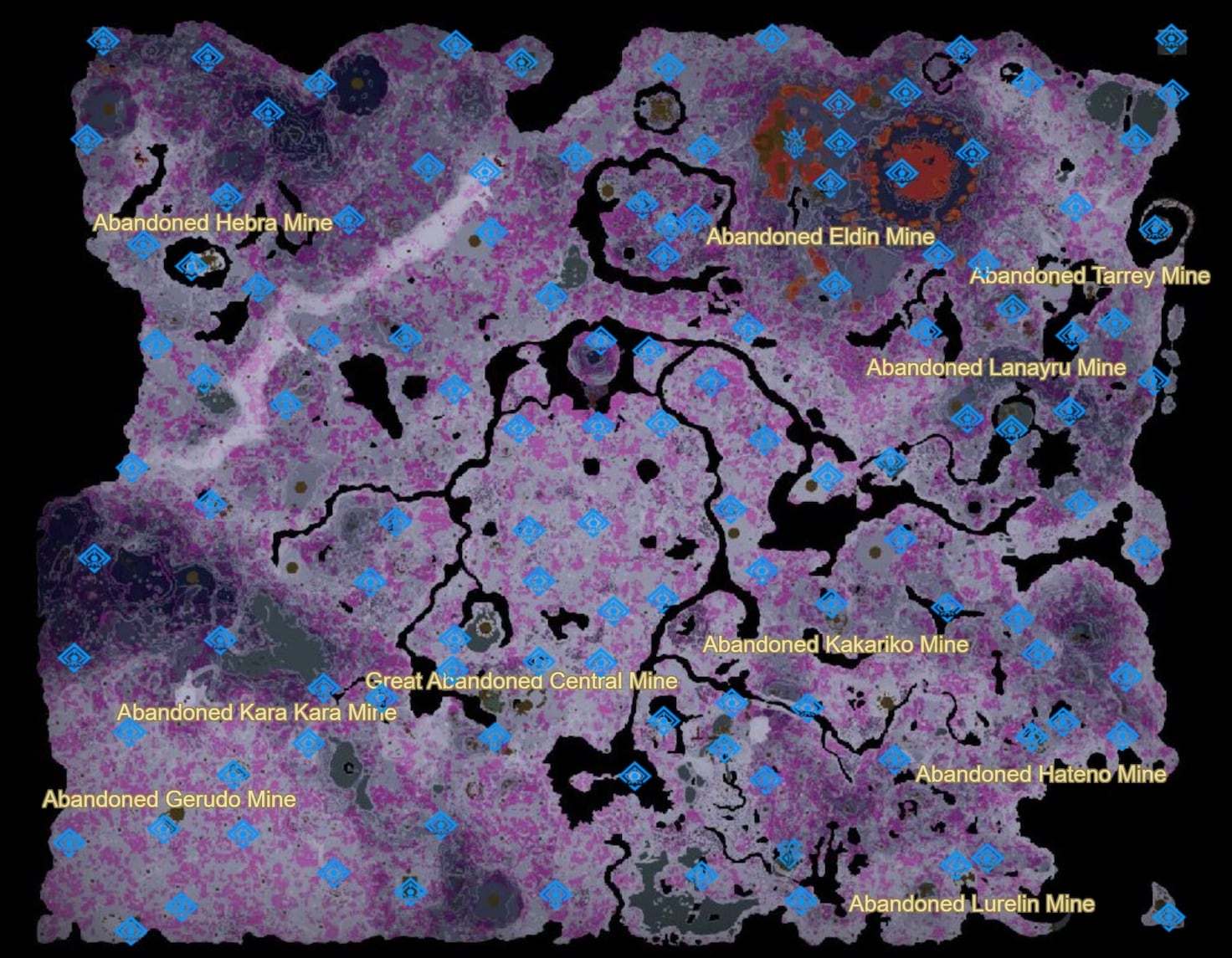 Cómo explorar el Subsuelo y dónde están todas las Raíces en The Legend of Zelda: Tears of the ...