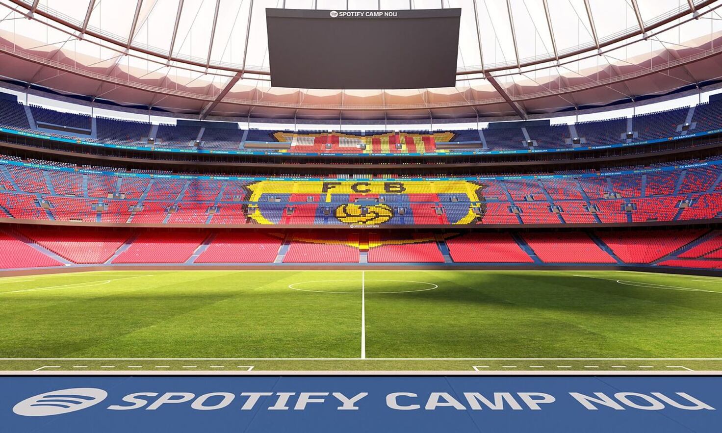 Así será el nuevo Spotify Camp Nou tras la remodelación - AS.com