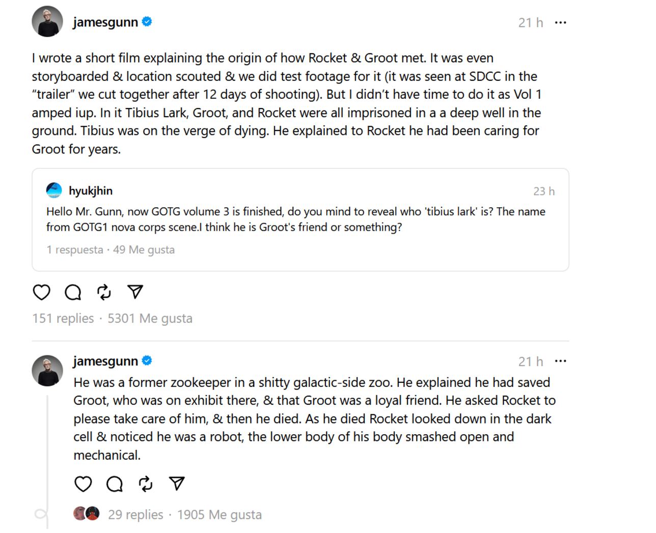 Sale a la luz la triste historia de cómo se conocieron Rocket y Groot ...