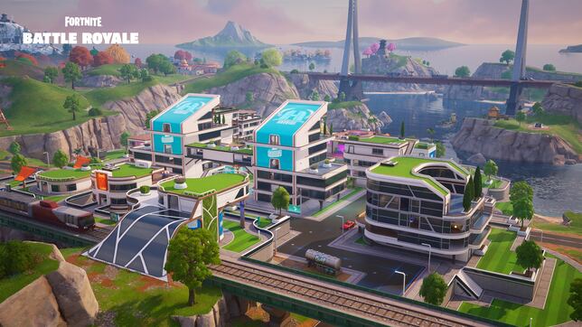 This is what the map of the new season of Fortnite looks like: all the ...