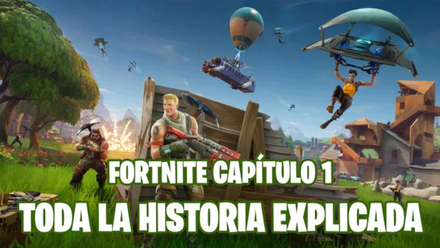 Toda la historia de Fortnite Capítulo 1 explicada - Meristation