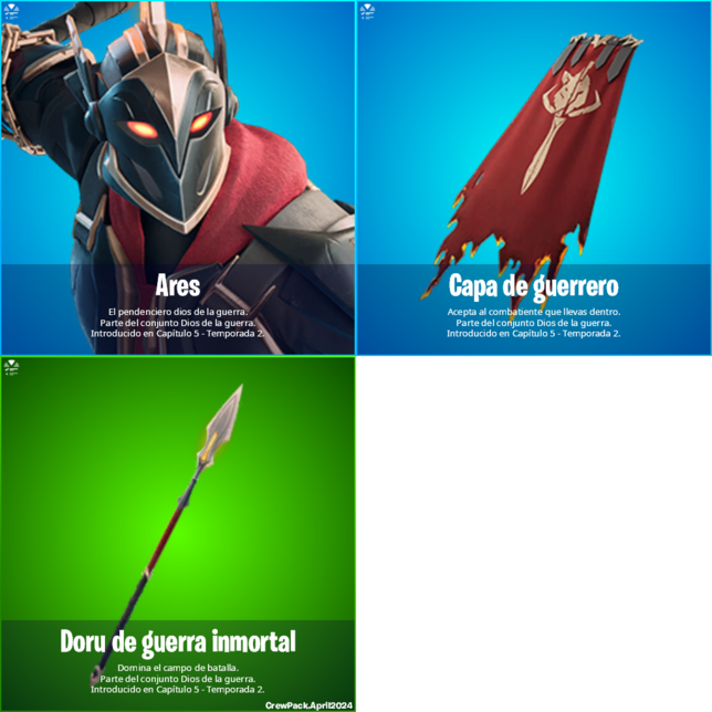 Ares, el Dios de la Guerra griego, es la skin del Club de Fortnite de ...