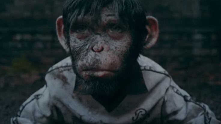 Why is Robbie Williams portrayed as a monkey in the biopic trailer for ‘Better Man’? - AS USA