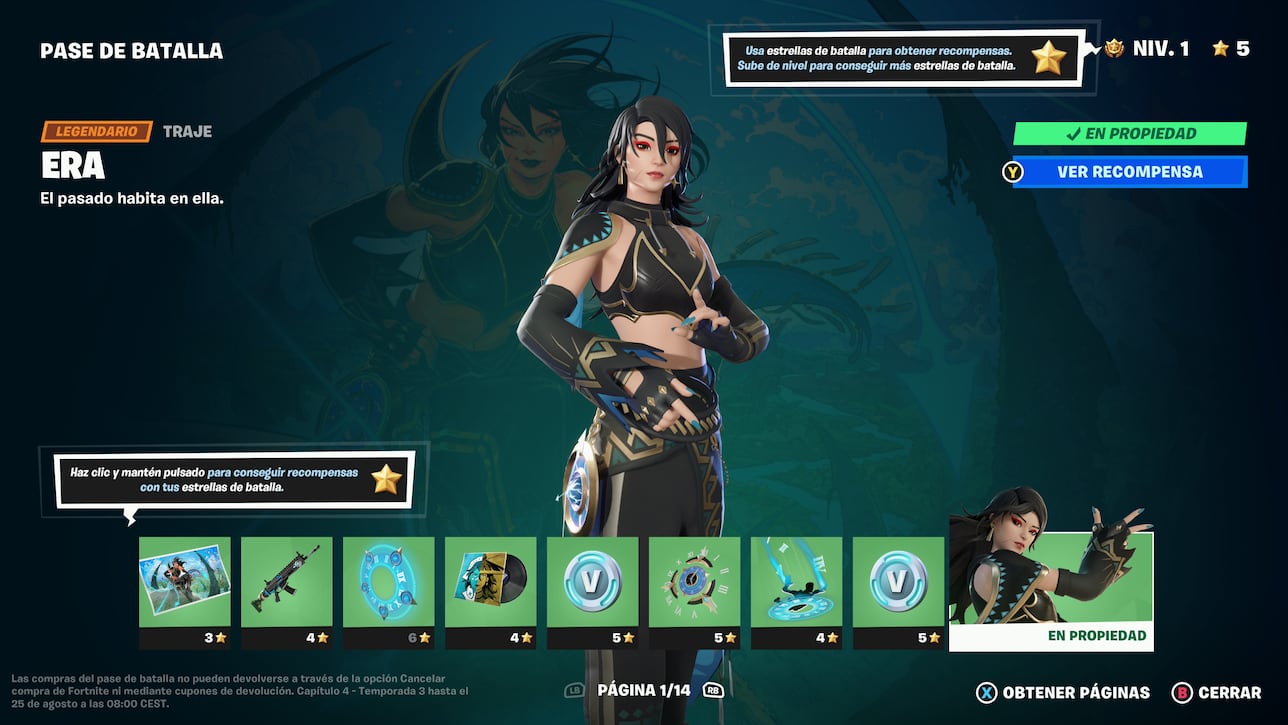 Pase de Batalla de Fortnite Capítulo 4 Temporada 3: todas las skins y recompensas - Meristation