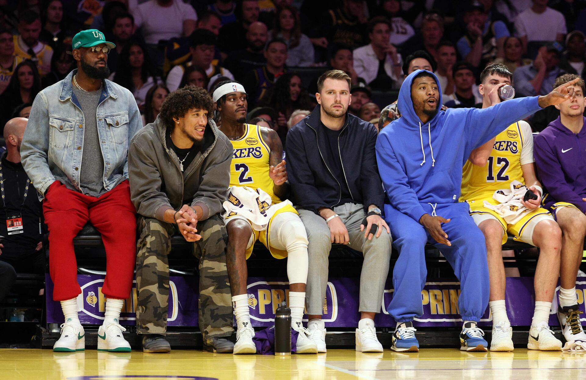 LeBron James: “Se siente bien estar aquí afuera con los muchachos” - AS USA