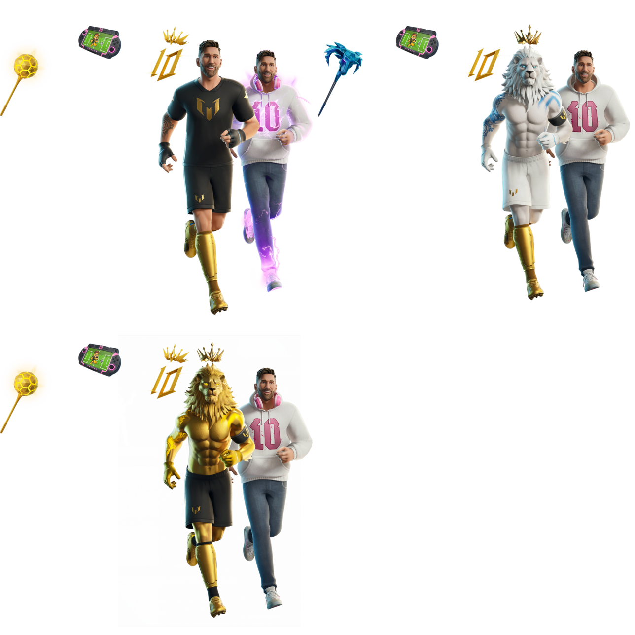 Messi llega a Fortnite: el rey del fútbol recibe con dos nuevas skins y ...