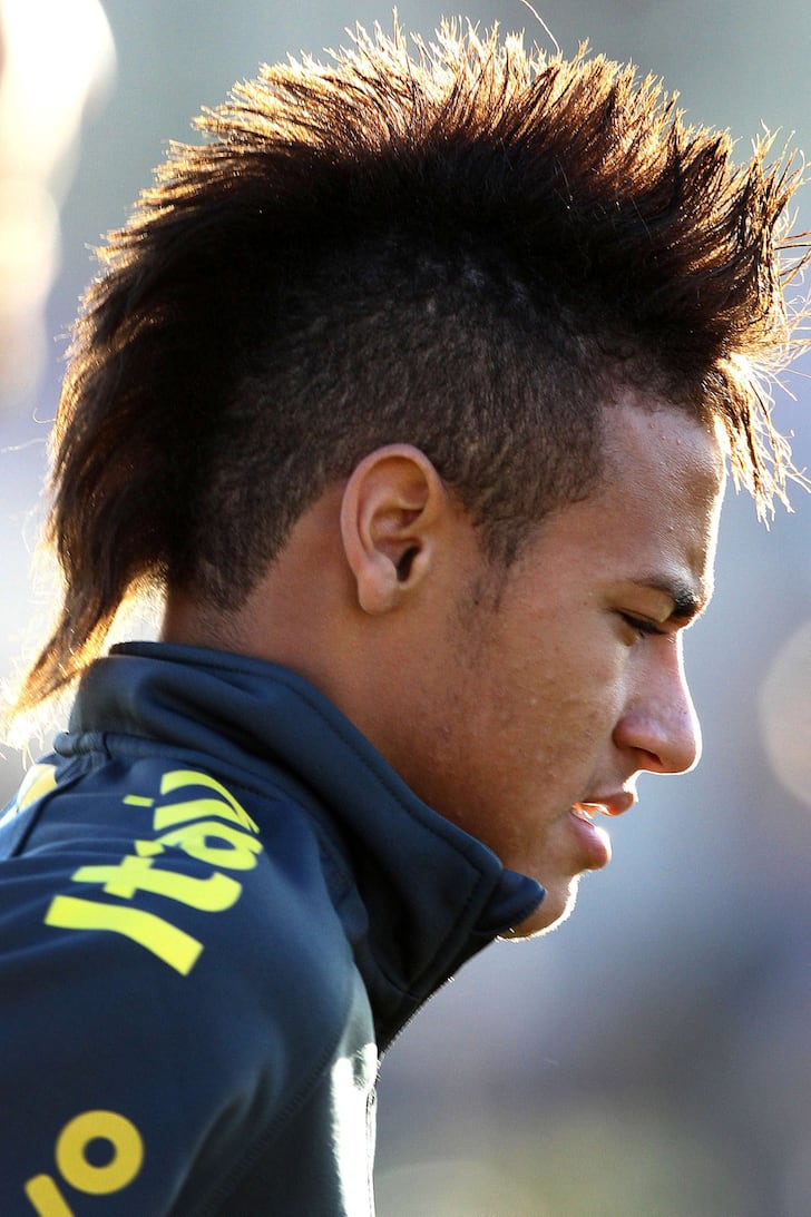 Neymar's hairstyles over the years: from spikes to pink - AS USA