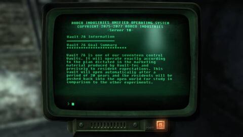 How to hack terminals in Fallout 76 and locations - Meristation