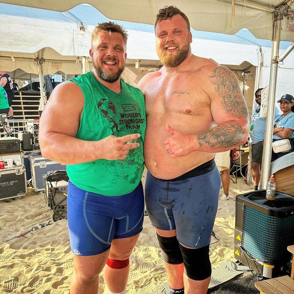 Así es Tom Stoltman, el hombre más fuerte del mundo - AS.com