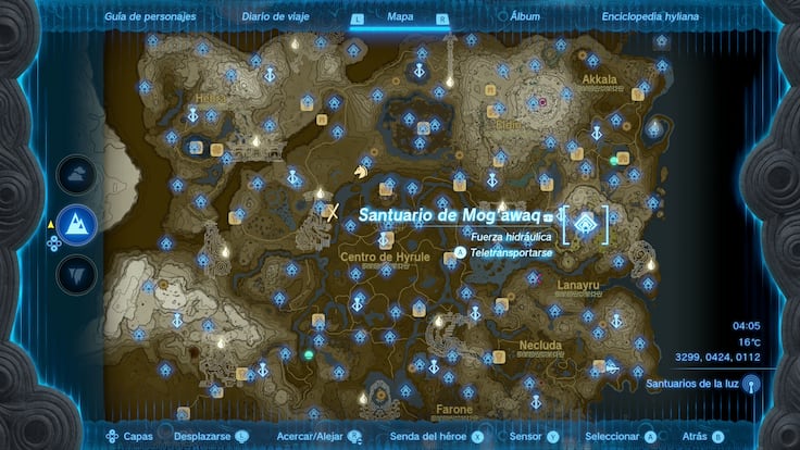 Santuario de Mog’awaq en The Legend of Zelda: Tears of the Kingdom ...