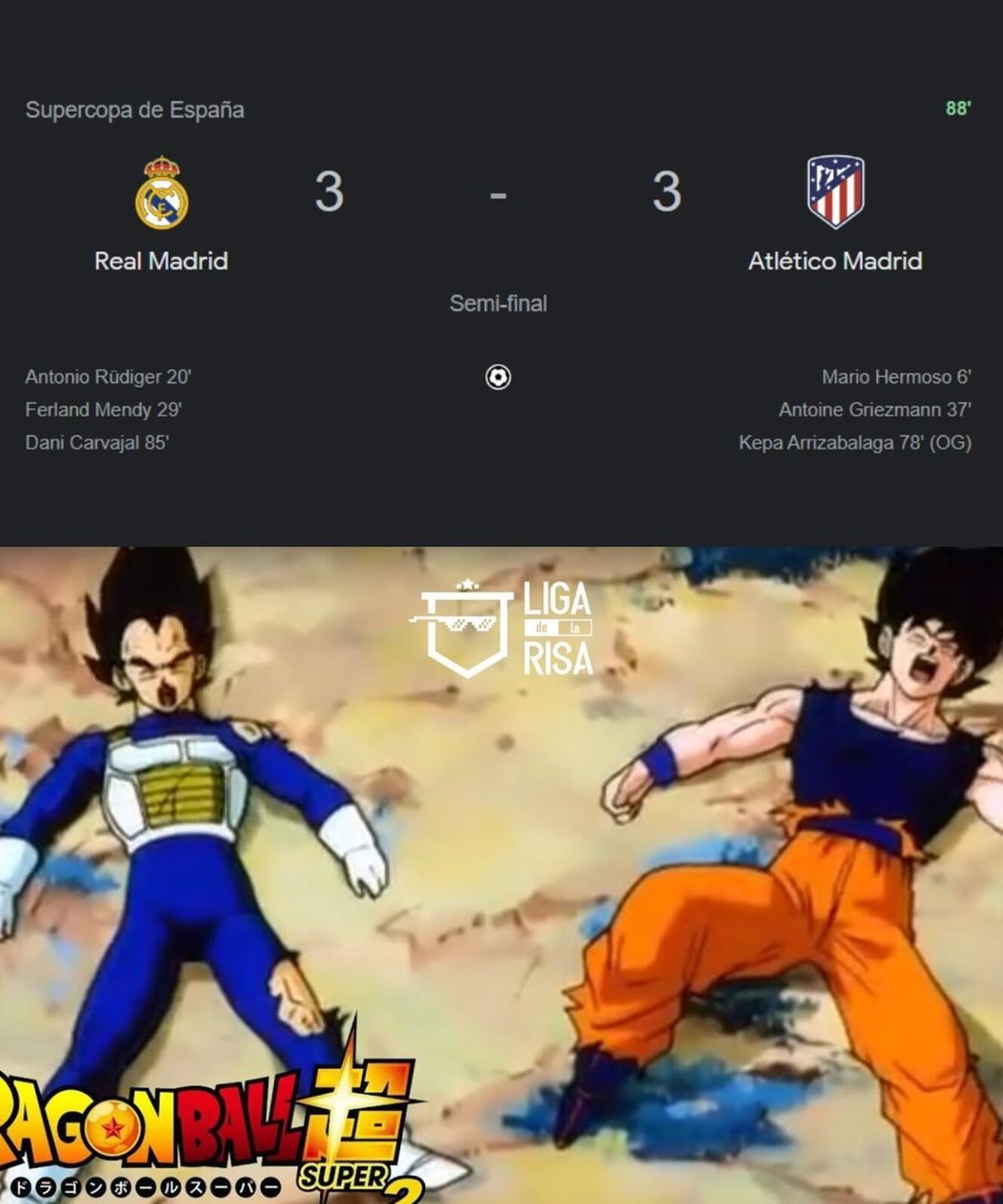 Los mejores memes de las semifinales de Supercopa - AS.com