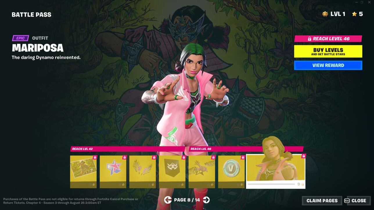 Fortnite Chapter 4 Season 3 Battle Pass: All Outfits and Rewards ...