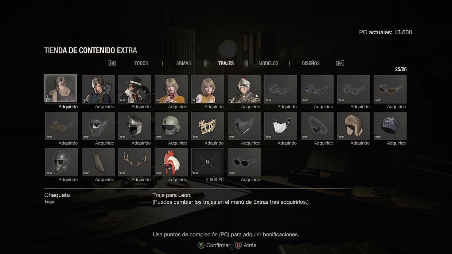 Todos los trajes y accesorios de Resident Evil 4 remake y cómo desbloquearlos - Meristation