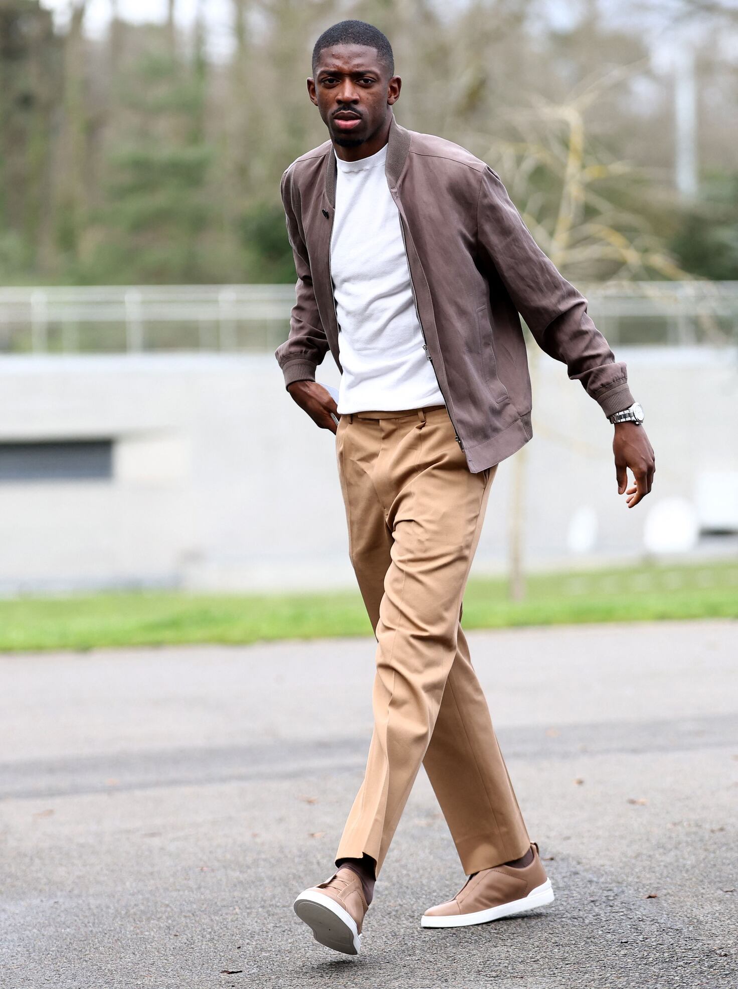 El desfile de la selección francesa: el look de Koundé el más ...