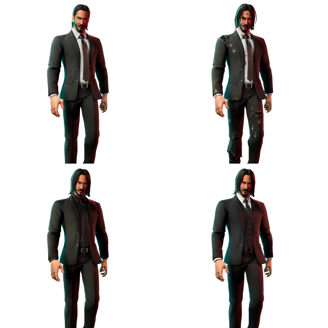 La skin de John Wick vuelve a la tienda de Fortnite con nuevos estilos ...