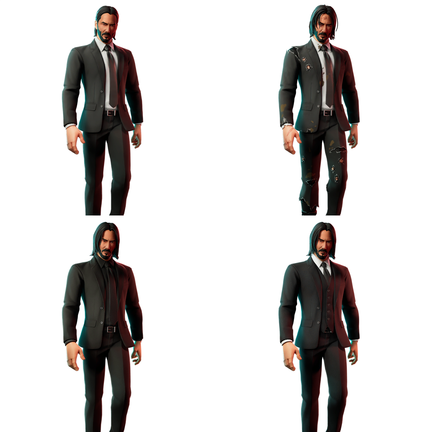 La skin de John Wick vuelve a la tienda de Fortnite con nuevos estilos ...