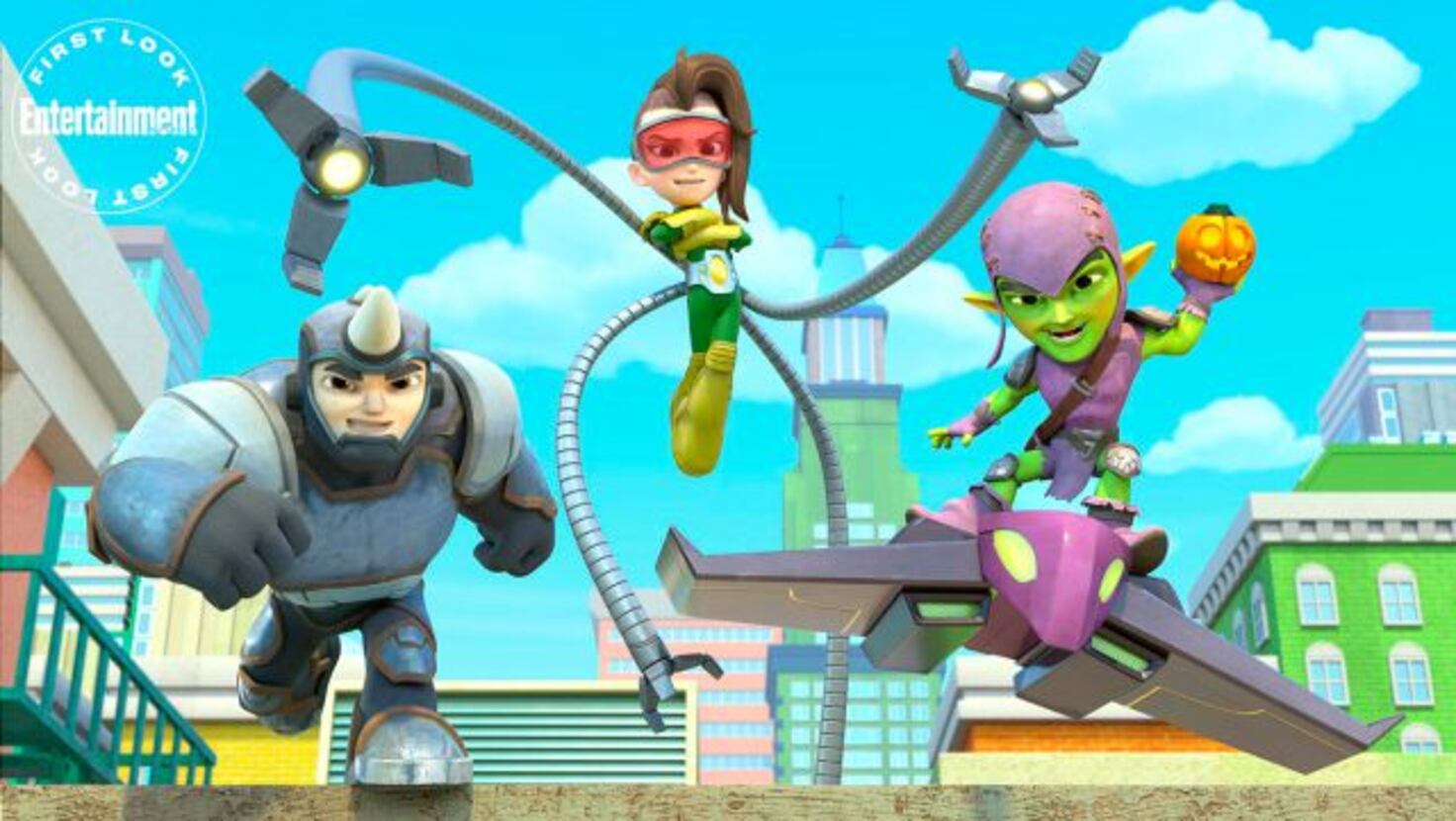 Así es la serie de cortos animados Spidey y su superequipo: tráiler ...