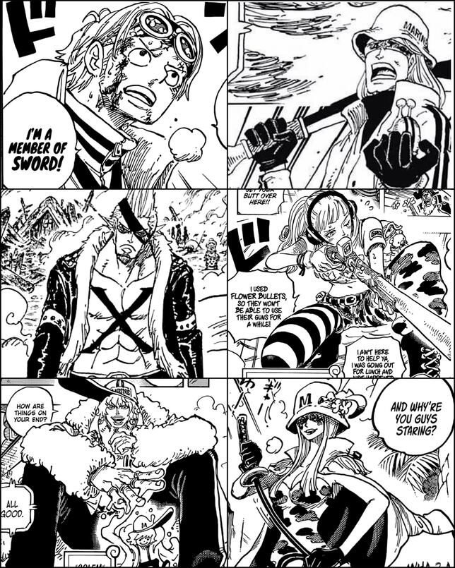 One Piece introduces SWORD, the Marine commando unit and Koby’s team ...