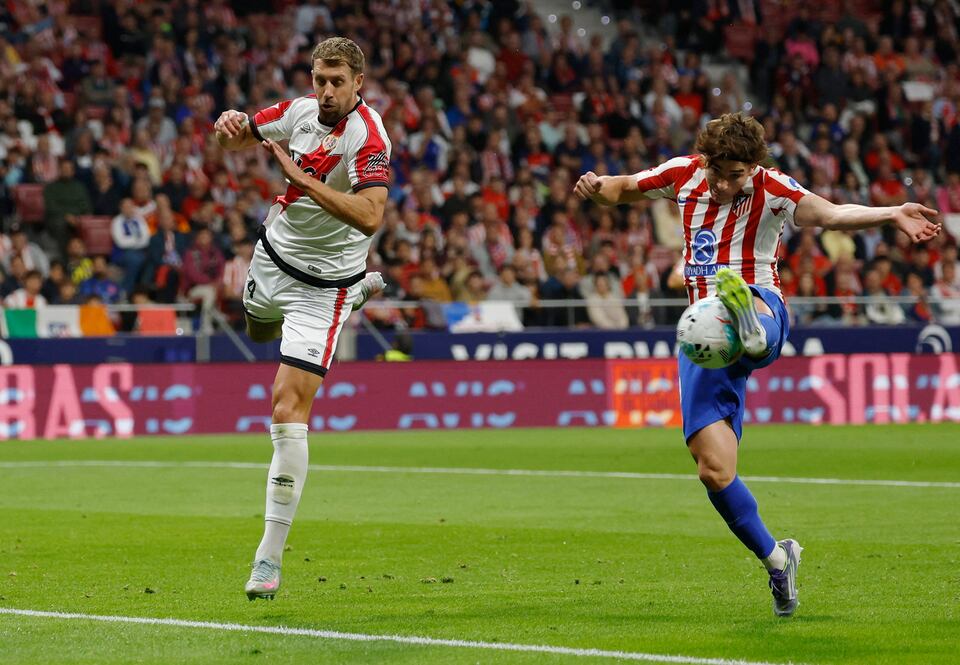 El hat-trick de Julián Álvarez al Rayo en imágenes - AS.com