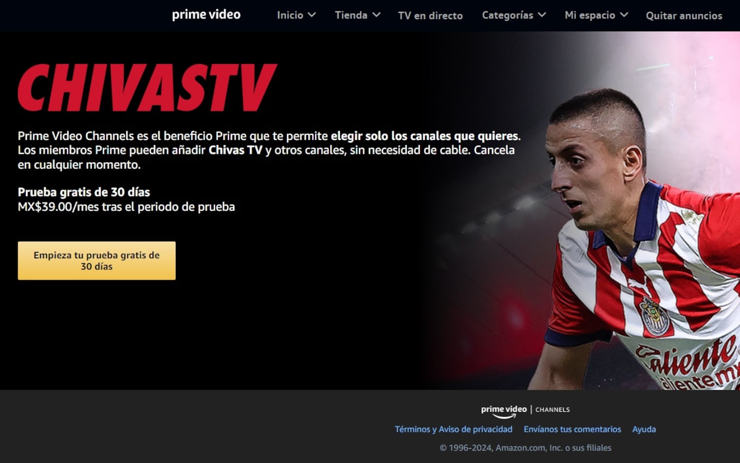 Así puedes obtener Chivas TV gratis - AS México