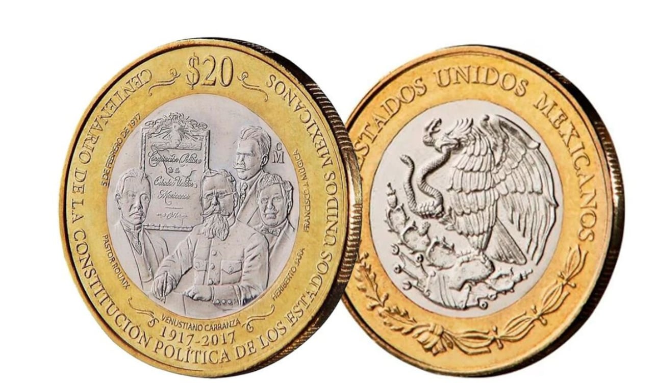 Las monedas de 20 pesos que valen millones en el mercado mexicano - AS ...
