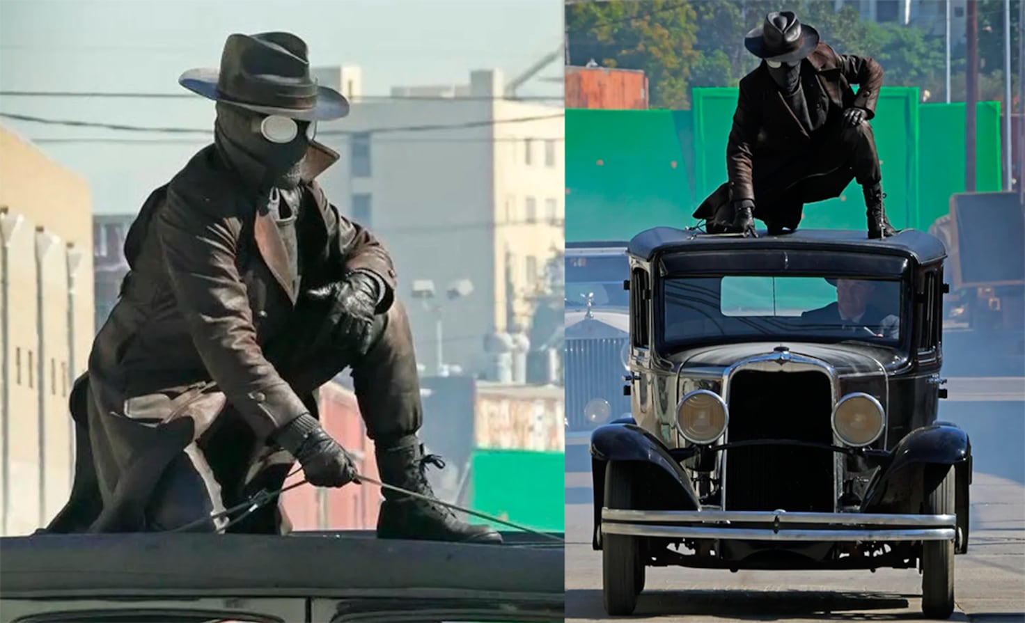 Primeras imágenes del traje de Spider-Man Noir de Nicolas Cage: más ...