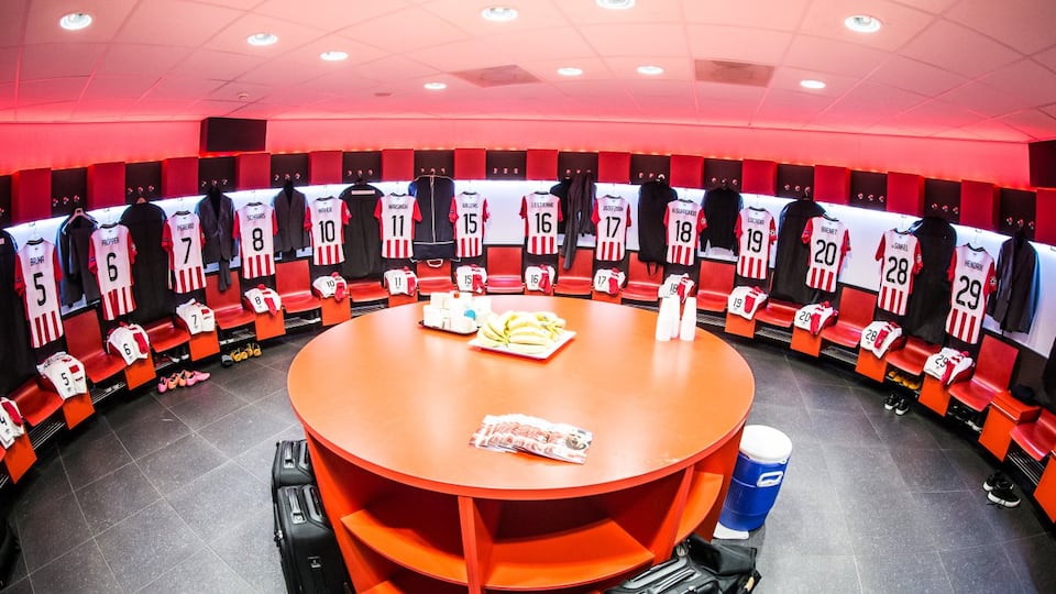 Inside the world's most stunning football changing rooms - AS USA
