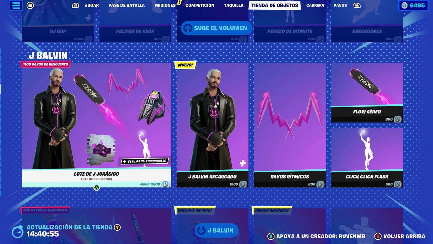 J Balvin regresa a Fortnite: así es la nueva skin J Balvin Recargado ...