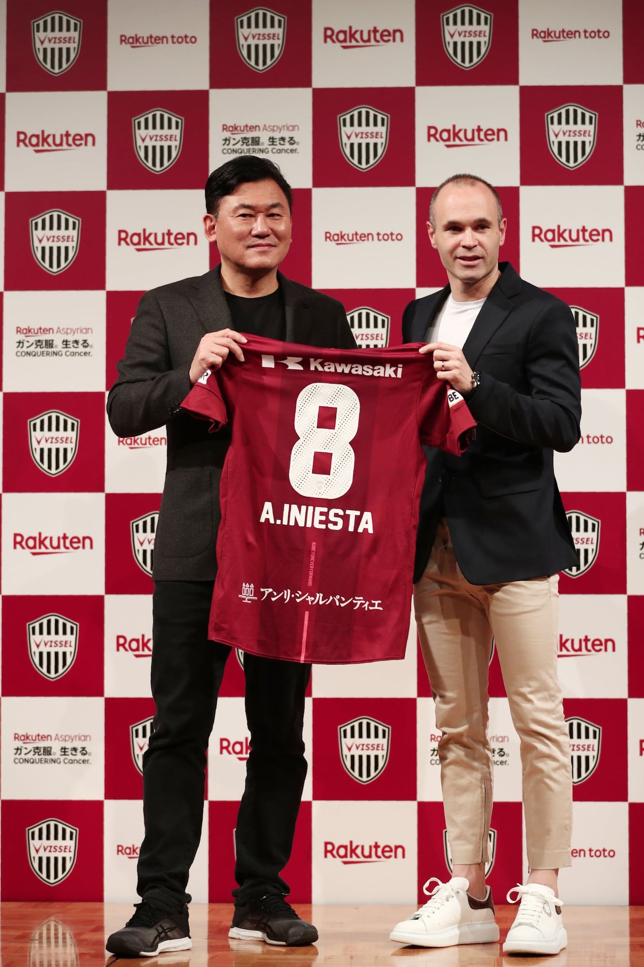 La presentación de Andrés Iniesta con el Vissel Kobe en imágenes - AS.com