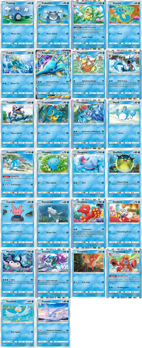 Pokémon TCG Pocket: lista completa de todas las cartas nuevas de la expansión A4 Saber Marino y ...