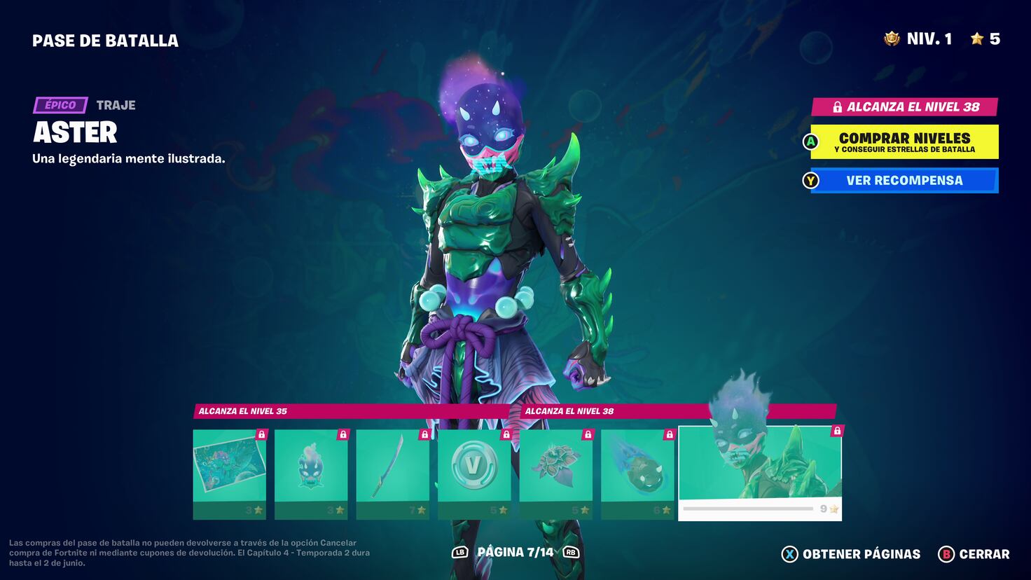 Pase de Batalla de Fortnite Capítulo 4 Temporada 2: todas las skins y recompensas - Meristation