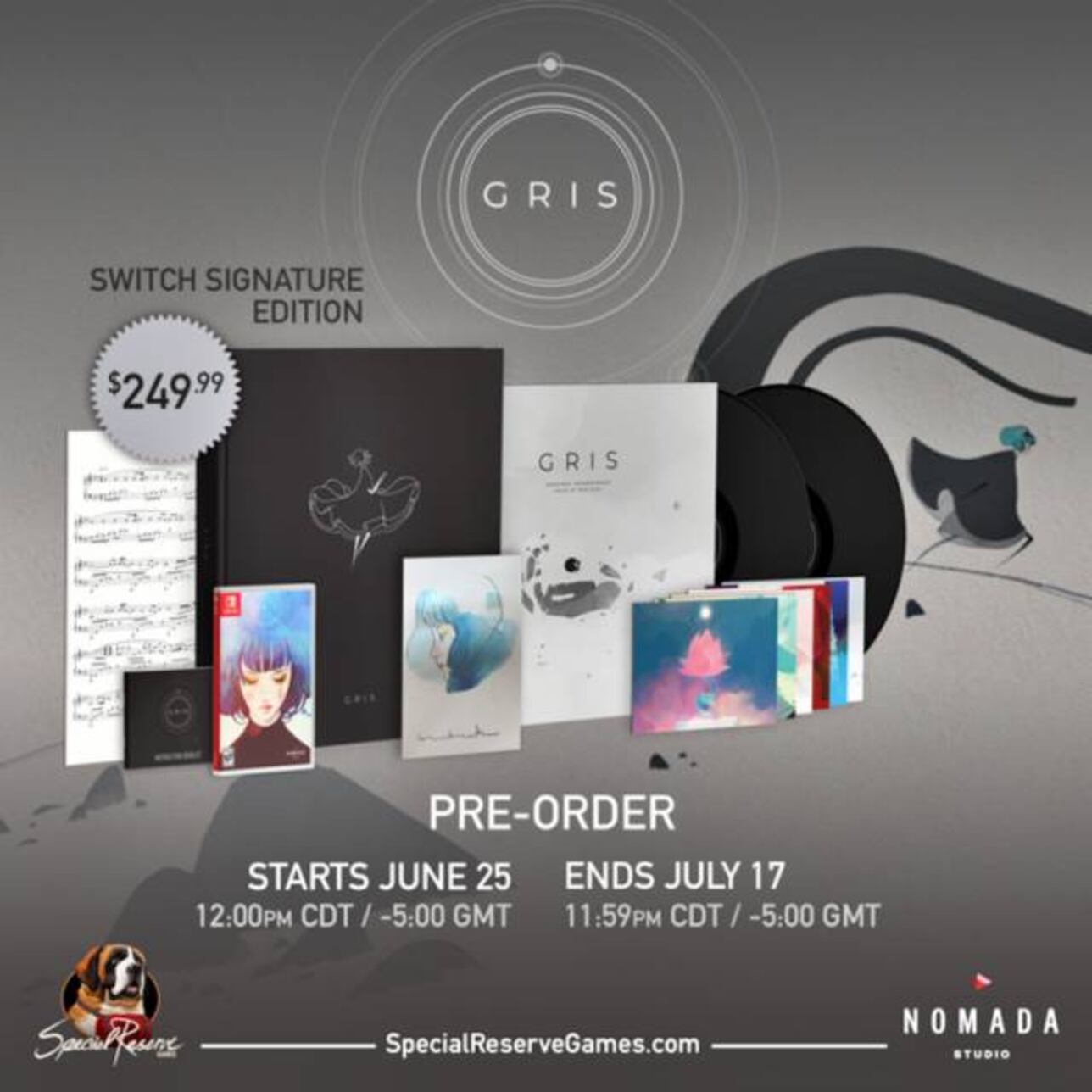 Así son las ediciones limitadas de GRIS en formato físico: precio y ...