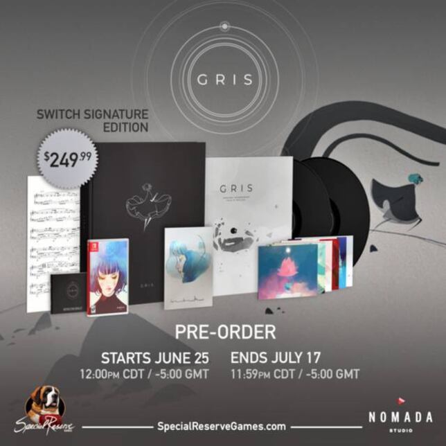 Así son las ediciones limitadas de GRIS en formato físico: precio y ...