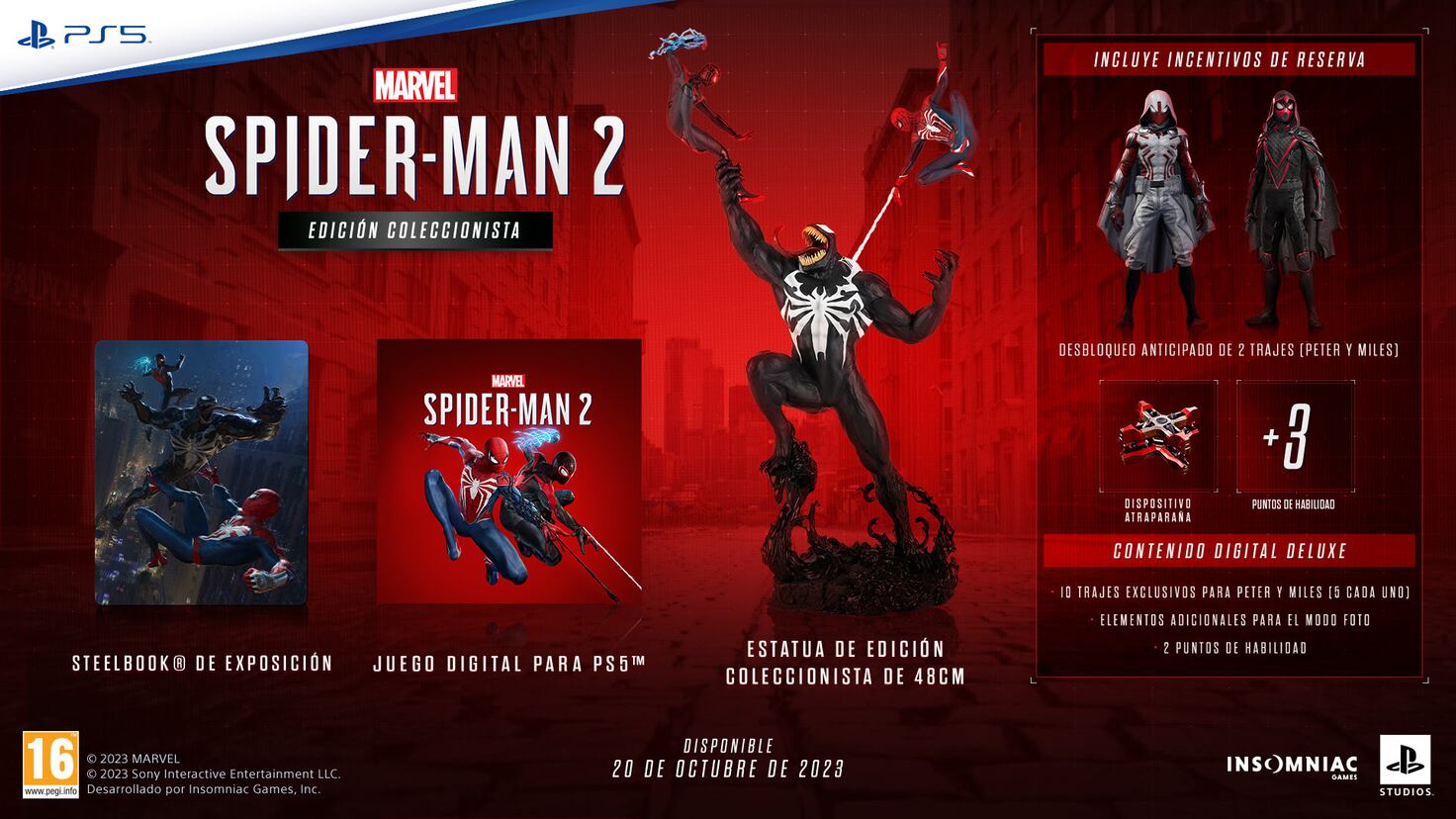 Fecha de salida de Marvel’s Spider-Man 2: cuándo sale, ediciones y tráiler - Meristation