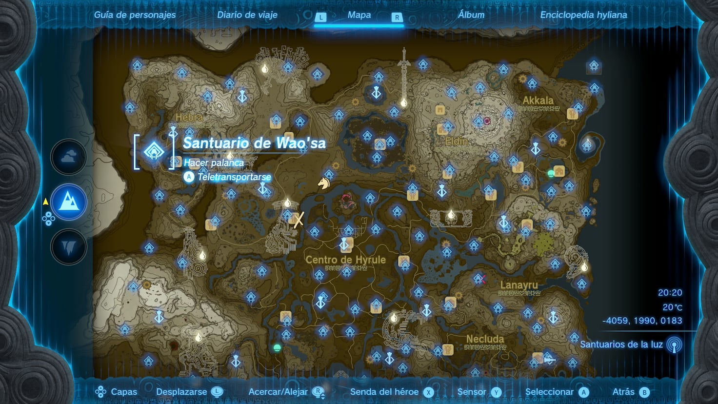 Santuario de Wao’sa en The Legend of Zelda: Tears of the Kingdom ...